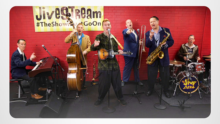 The Jive Aces Streaming Smiles @home