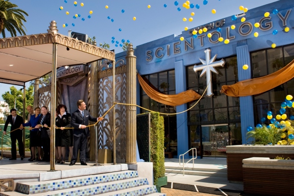 Los Angeles Church of Scientology Opening Ceremony, David Miscavige ...